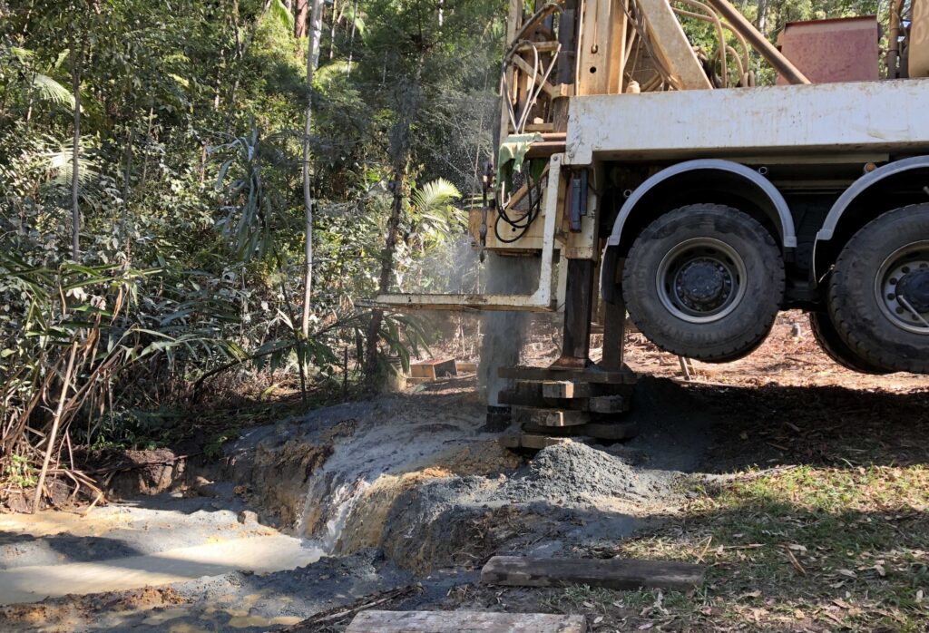 We strike it rich with new water bore - Tamborine Mountain Regional ...
